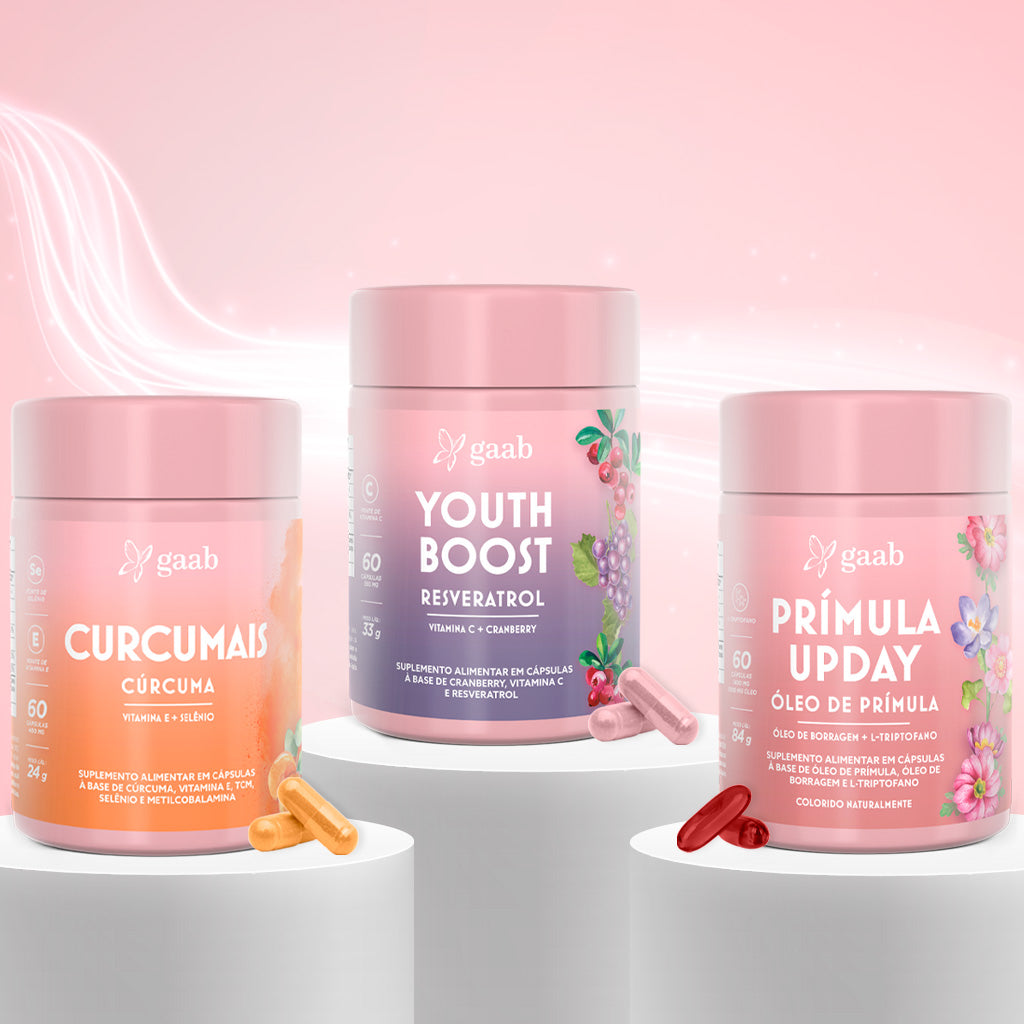 Cápsulas de Bem-Estar e Saúde - Gaab Wellness