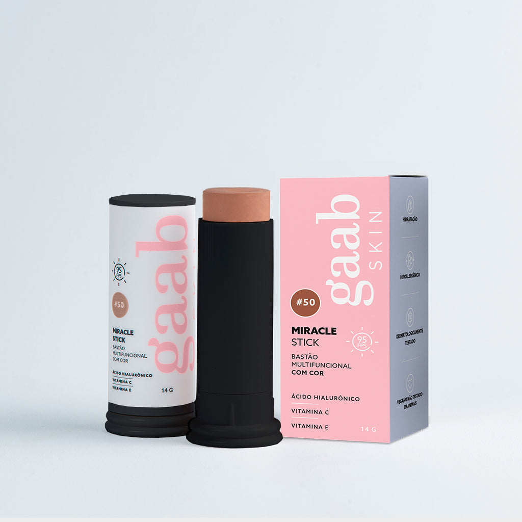 Gaab Skin | Miracle Stick - Bastão Multifuncional com Cor e FPS 95 ...